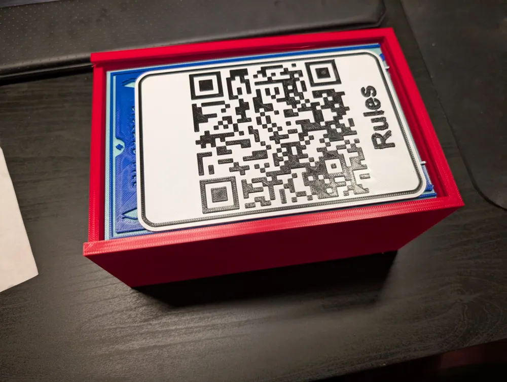 Secret Hitler Rules QR Code Remixed by BoogerGuy MakerWorld: Download ...