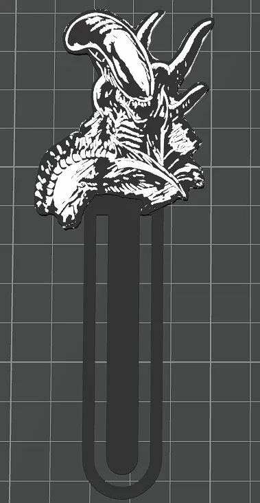 Alien Xenomorph Bookmark by MorenoZgZ - MakerWorld