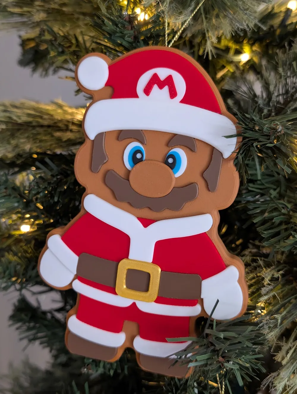 Super Mario Christmas Ornaments - NO AMS Required - Free 3D Print Model ...