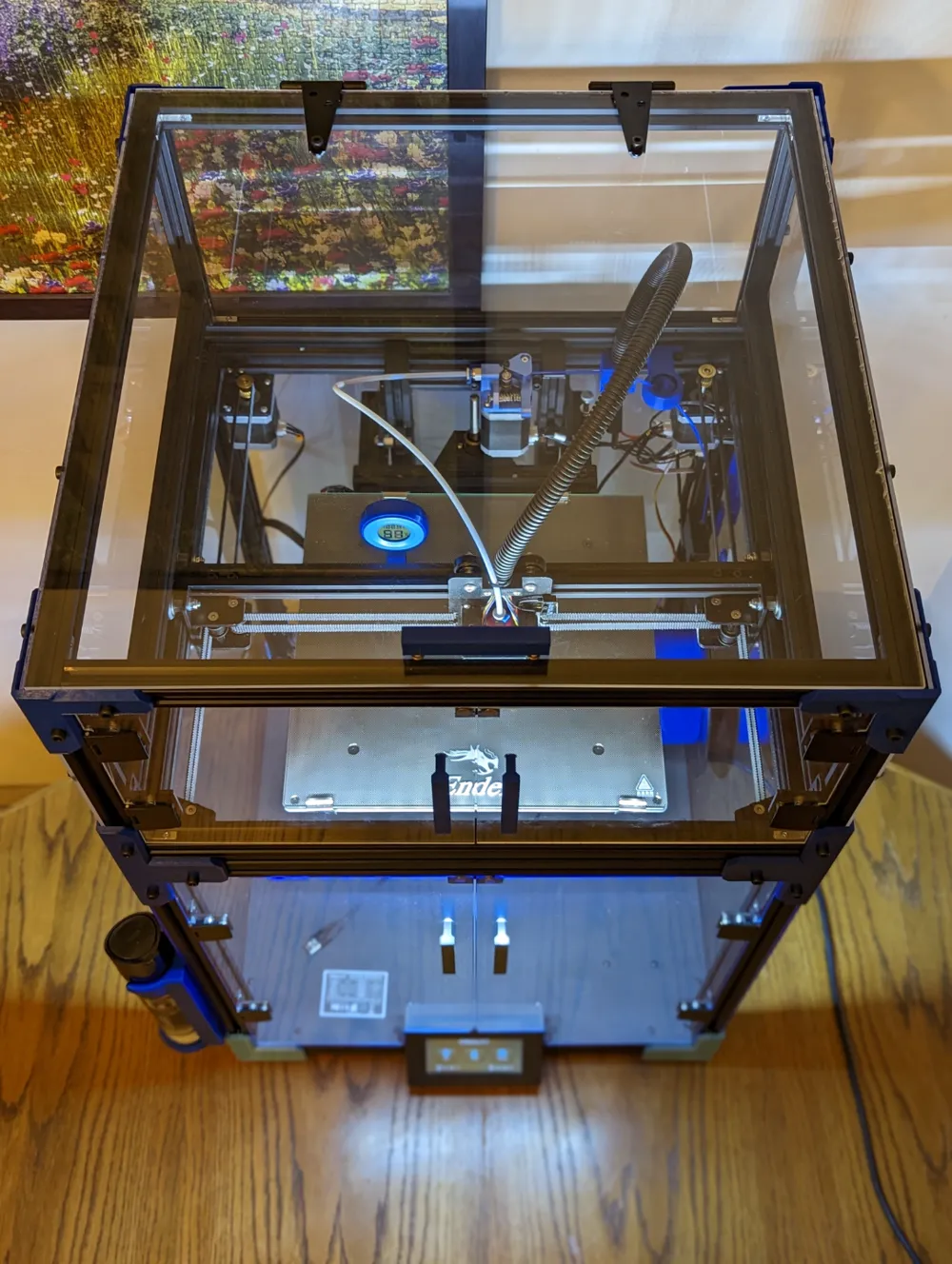 Fully enclosed Ender 6 with everything kept inside - Free 3D Print ...