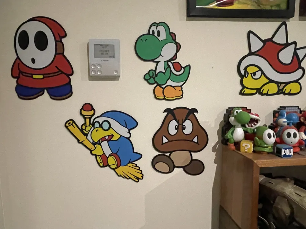Nintendo Goomba Large Wall Art by DarkLink MakerWorld: Download Free 3D ...