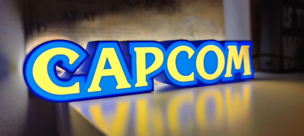 Capcom Logo Lightbox by KF Designs - MakerWorld
