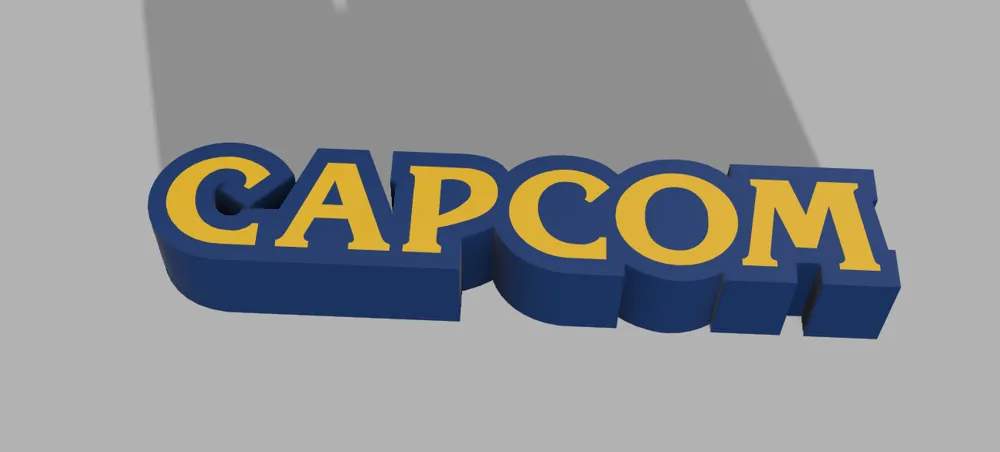 Capcom Logo Lightbox by KF Designs - MakerWorld
