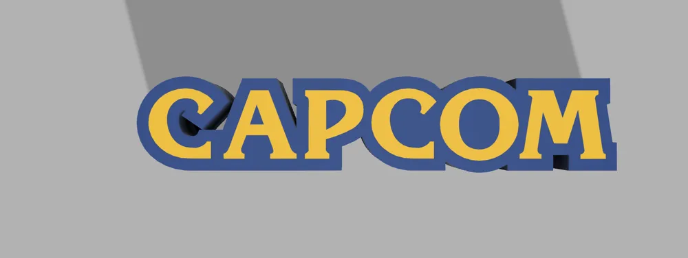 Capcom Logo Lightbox by KF Designs - MakerWorld
