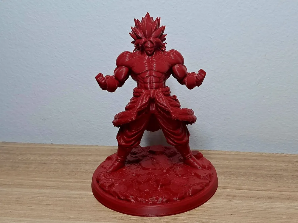 Broly Figure Dragon Ball Super - Free 3D Print Model - MakerWorld