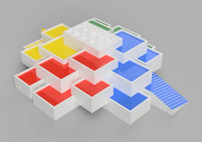 Legos House by Kawa MakerWorld: Download Free 3D Models