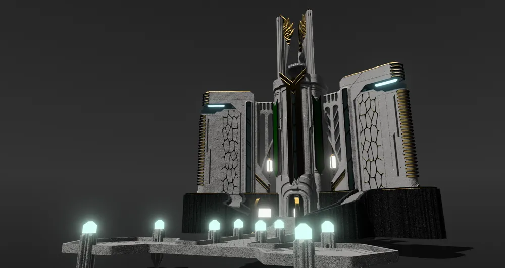 Castle Celestia Home To The Atreides From Dune - Free 3D Print Model ...