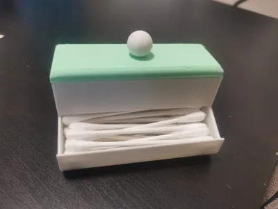 little q-tips dispenser by CeerOne_SAK - MakerWorld