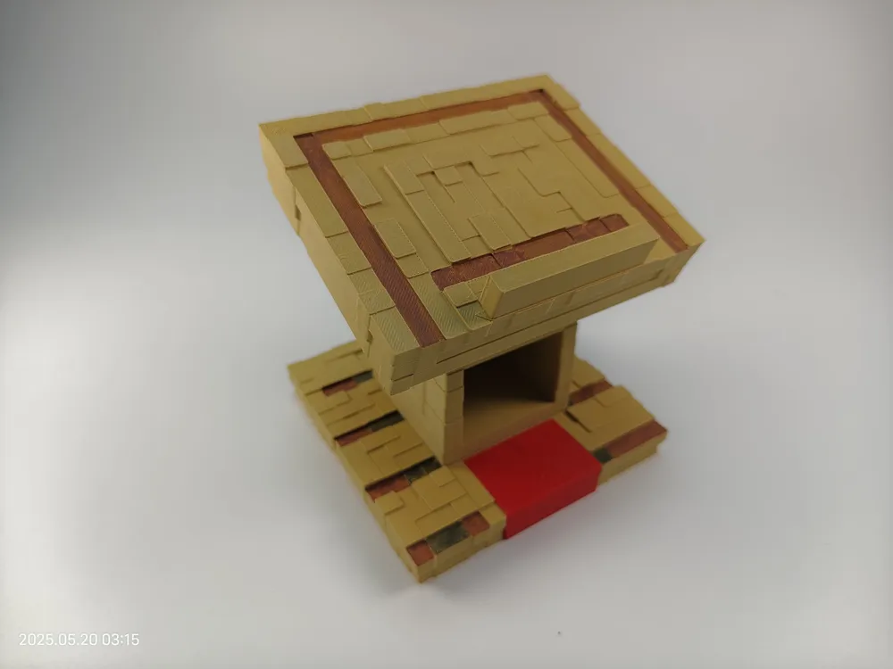 Minecraft Lectern Phone Holder - Free 3D Print Model - MakerWorld