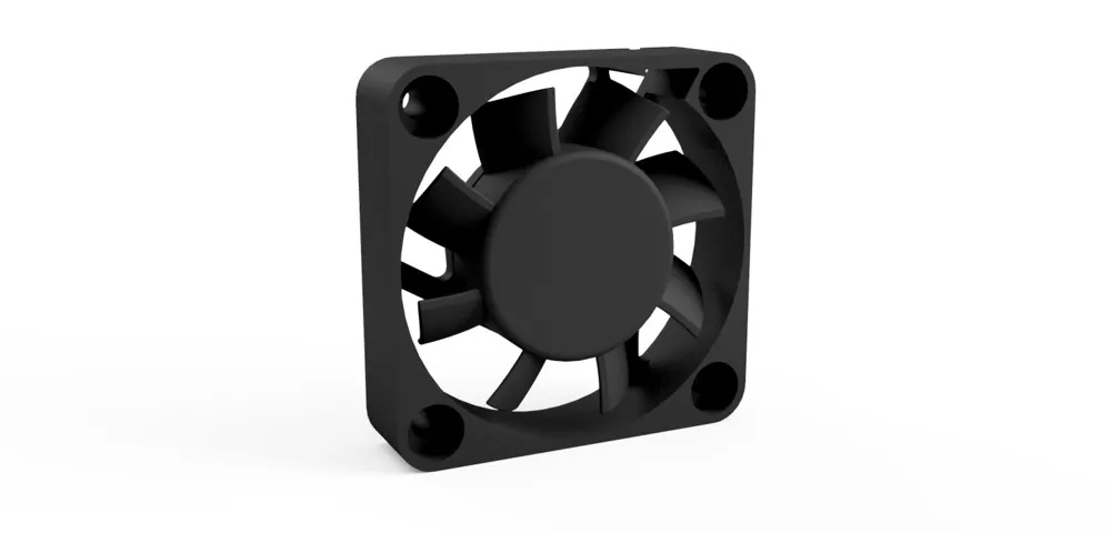 4010 Axial Fan 3D Model .step & .stl by Waikikiprod - MakerWorld