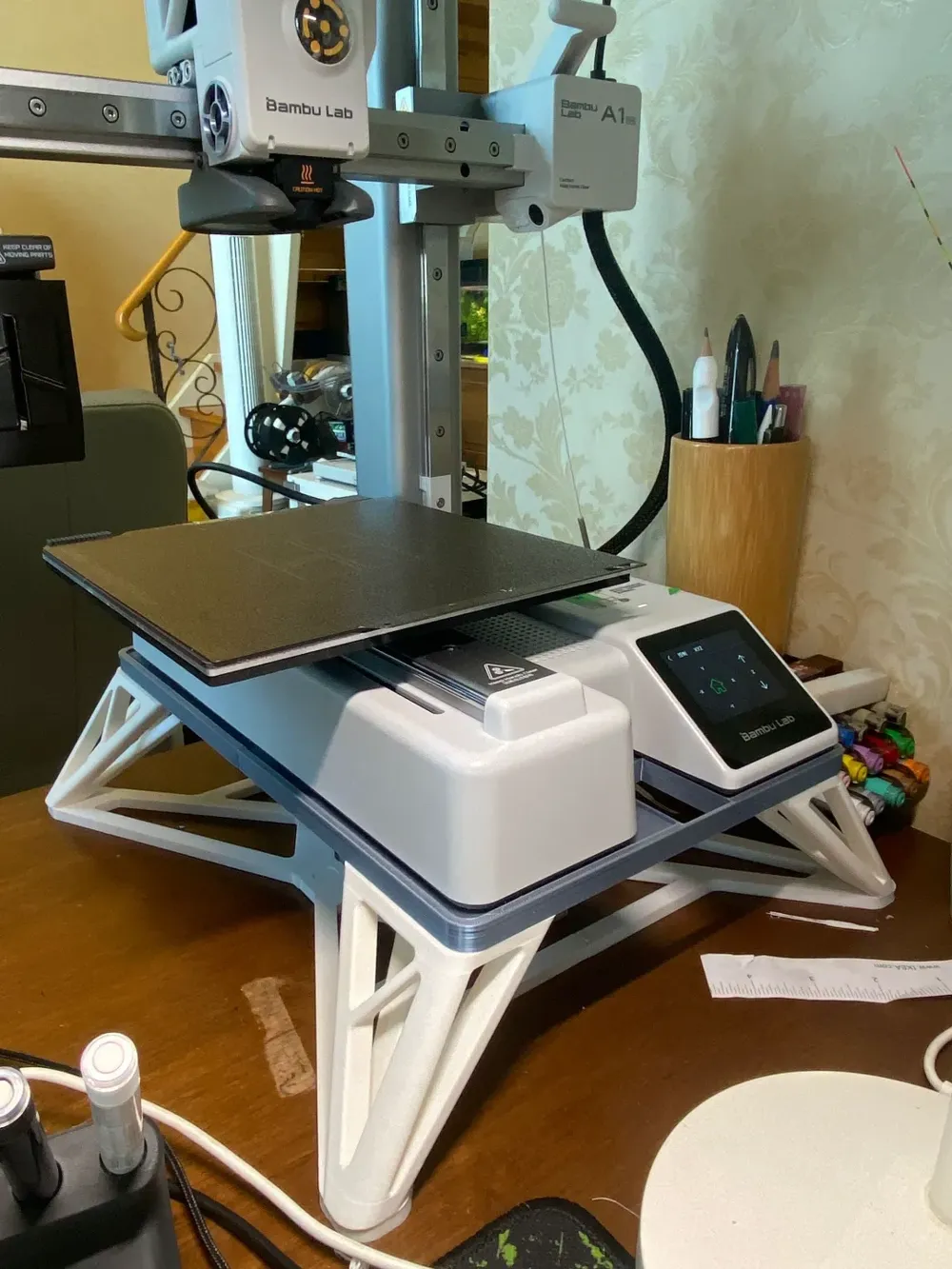 Bambu A1 mini Riser Super Light No Supports Needed Bracket Frame by 卡卡 ...