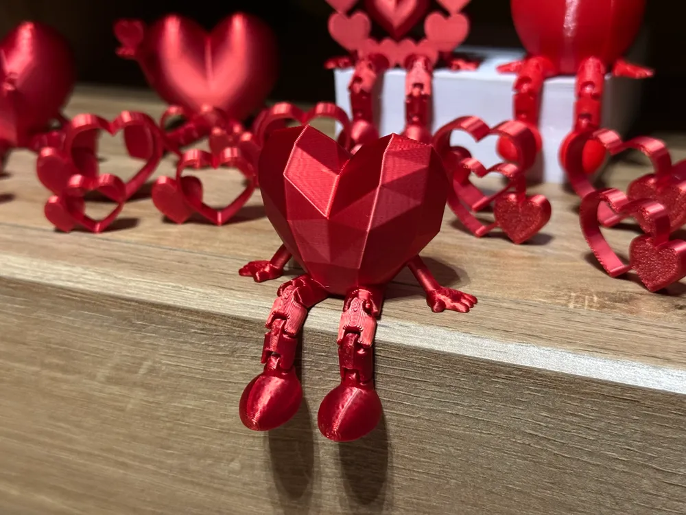 Articulated Heart v4 - Valentine's Day by Fresh_Design MakerWorld ...