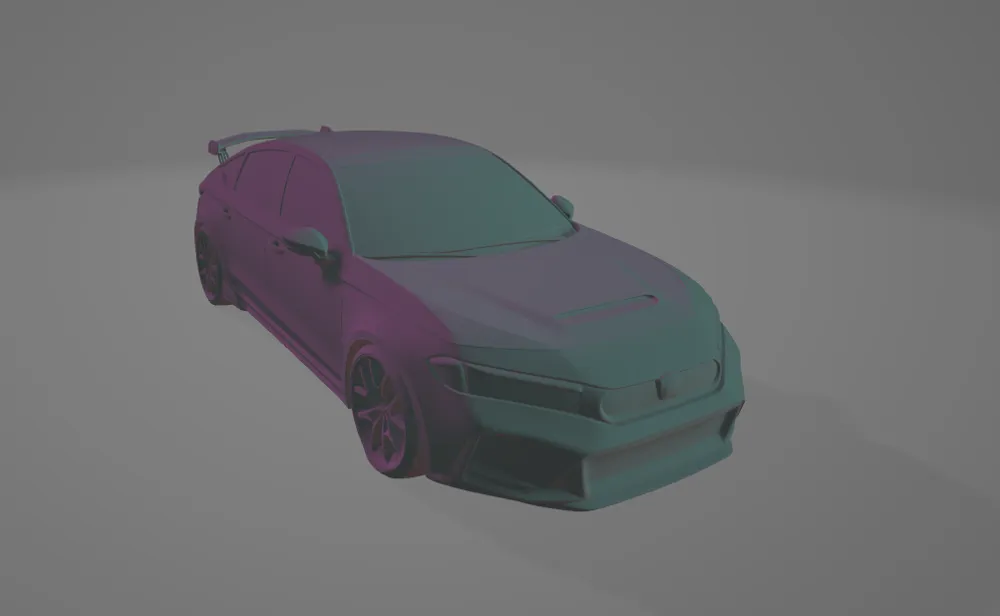 HONDA CIVIC TYPE R !!!! - Free 3D Print Model - MakerWorld