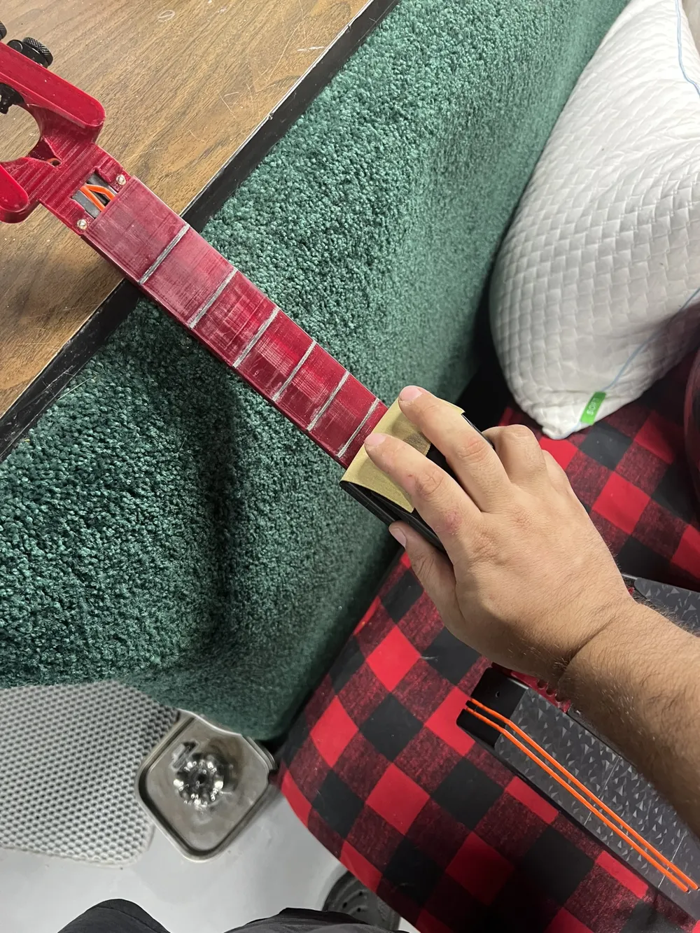 ExoGuitar - Sanding Jig - Free 3D Print Model - MakerWorld
