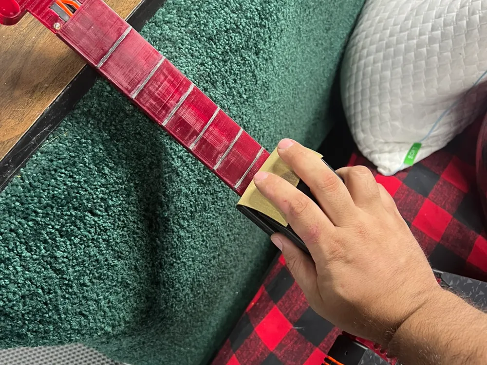 ExoGuitar - Sanding Jig - Free 3D Print Model - MakerWorld