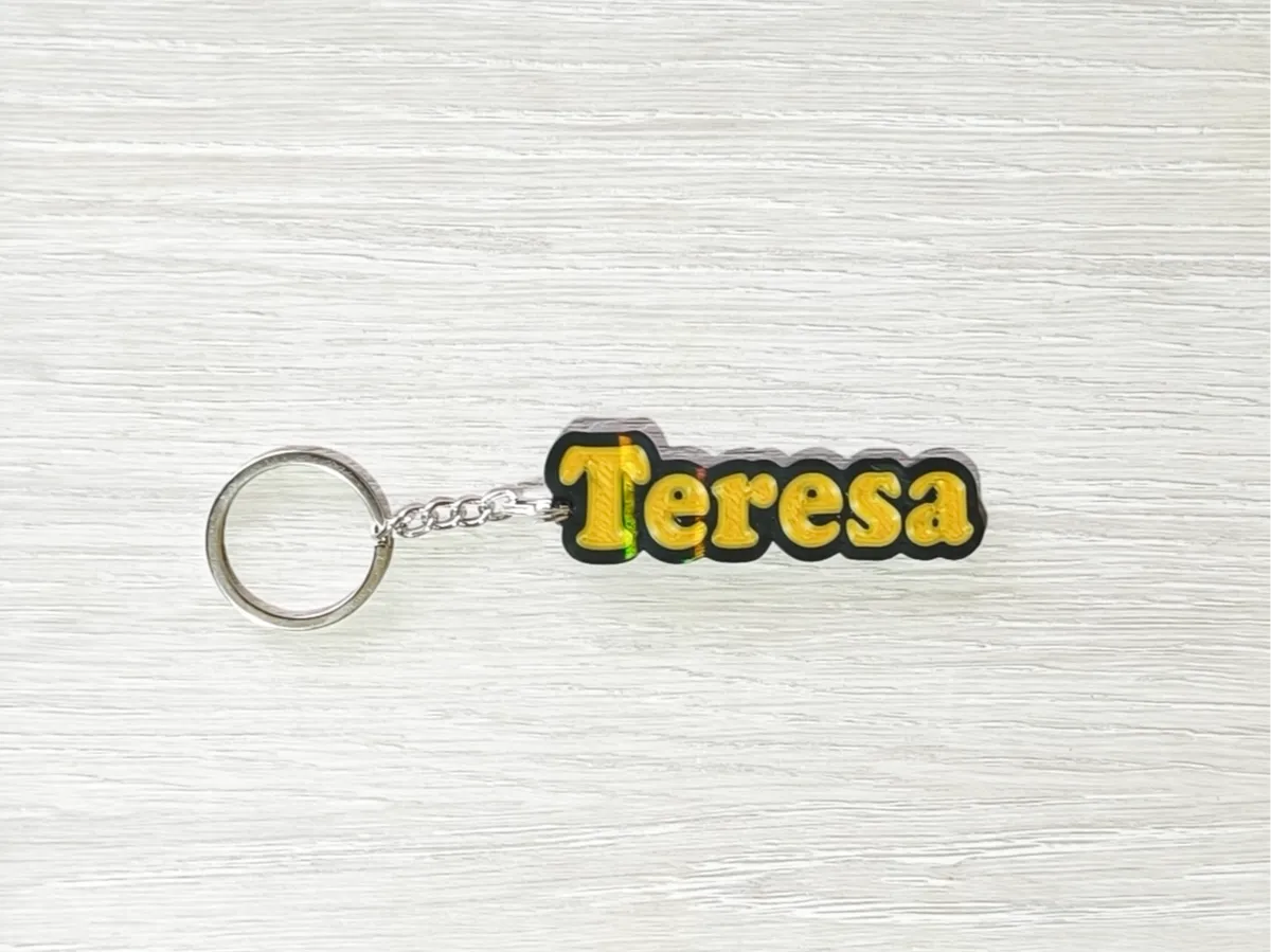 Teresa Keychain. - Free 3D Print Model - MakerWorld