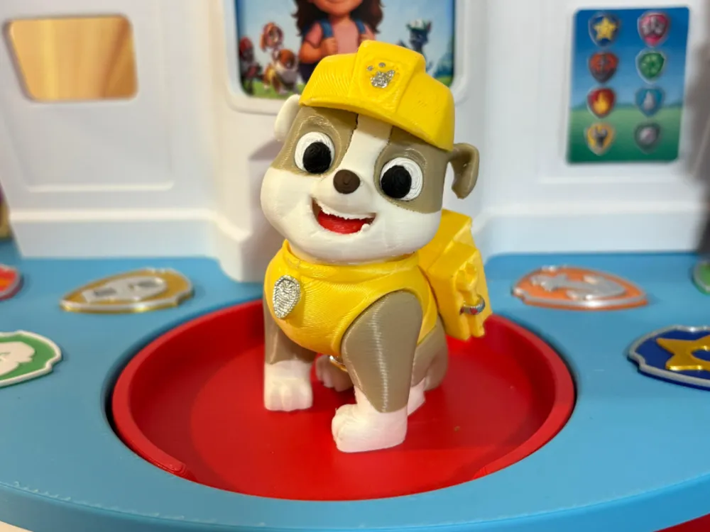 Rubble [Paw Patrol] by Joker 3D MakerWorld: Download Free 3D Models