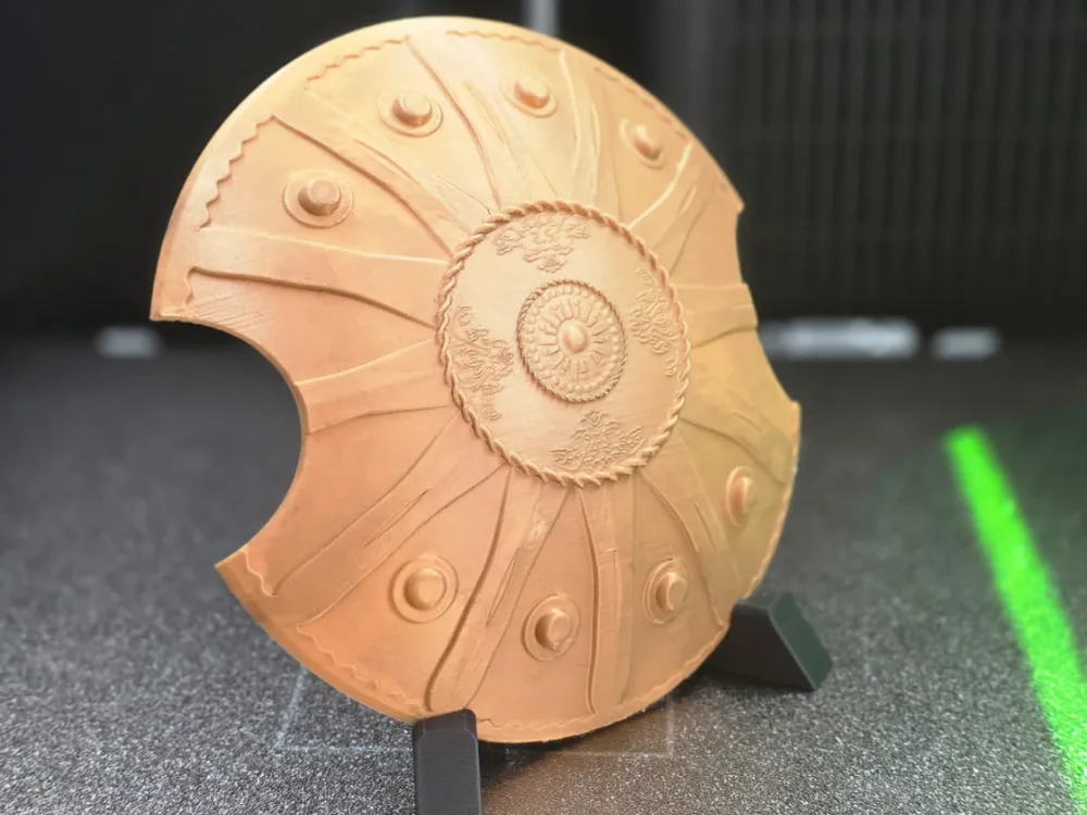 Ancient Greek Shield - Free 3D Print Model - MakerWorld