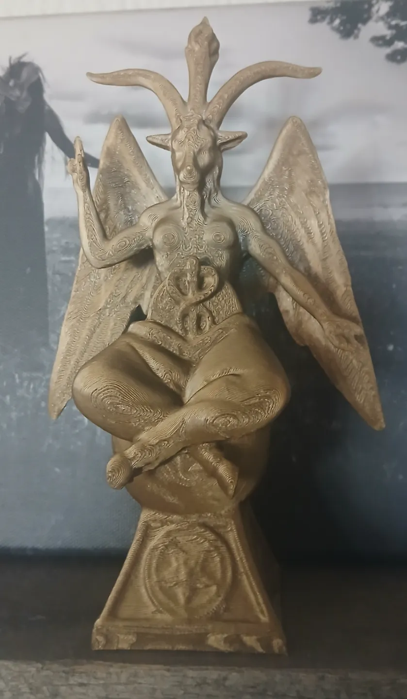 Baphomet Remixed by Adelheid666 MakerWorld: Download Free 3D Models