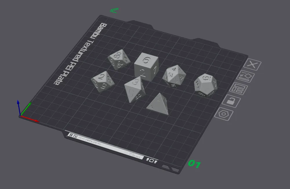 D n D style Gaming Dice - Free 3D Print Model - MakerWorld