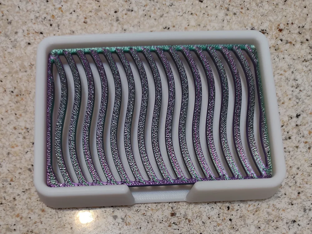 Modular Soap Dish, Easy Clean, Replaceable Inserts by zentenro ...