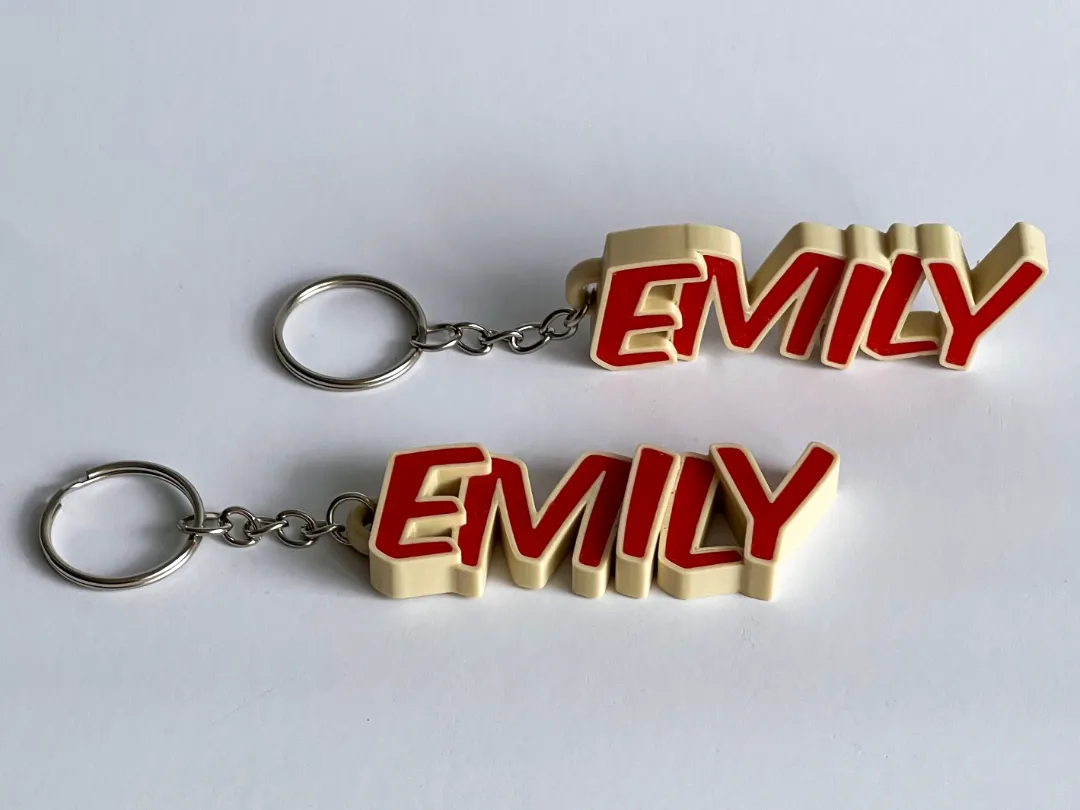 Lindo chaveiro com o nome Emily - Modelo gratuito para impressão 3D ...