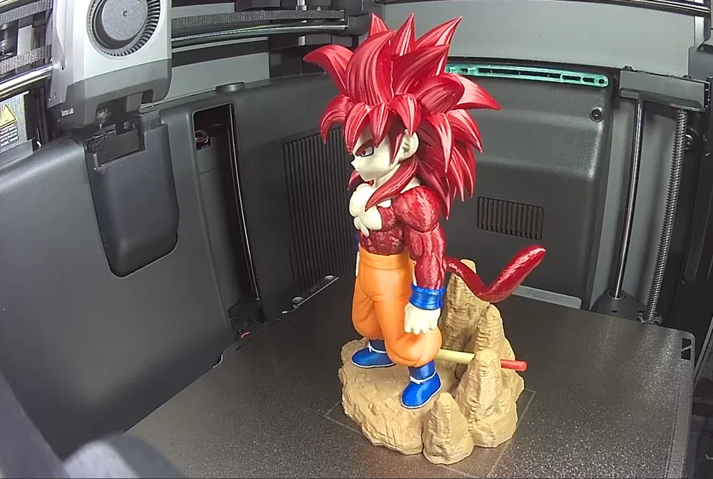 Goku SSJ4 Daima - Free 3D Print Model - MakerWorld