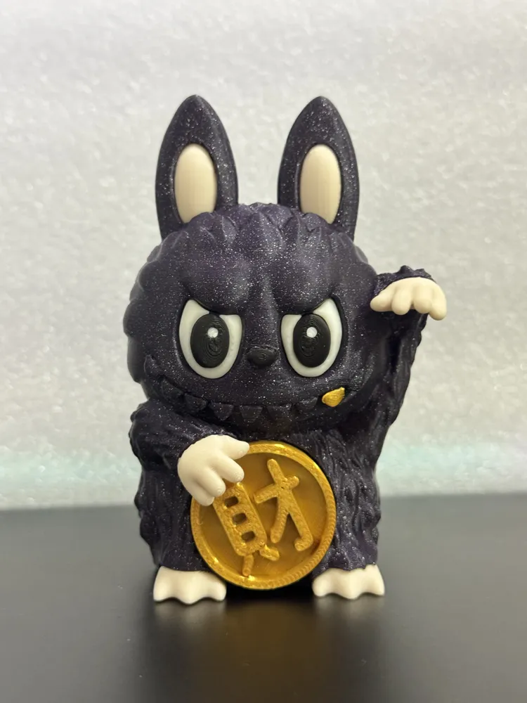 Adorable Labubu figurine toy (no AMS needed) by Joe裕 MakerWorld ...