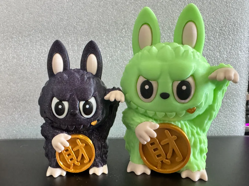 Adorable Labubu figurine toy (no AMS needed) by Joe裕 MakerWorld ...