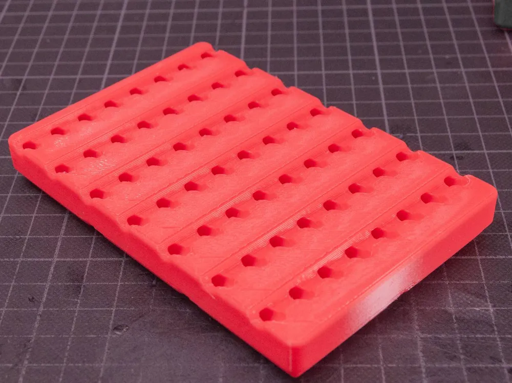 Gridfinity 2x3 Bit storage box for 76 hex bits - Free 3D Print Model ...