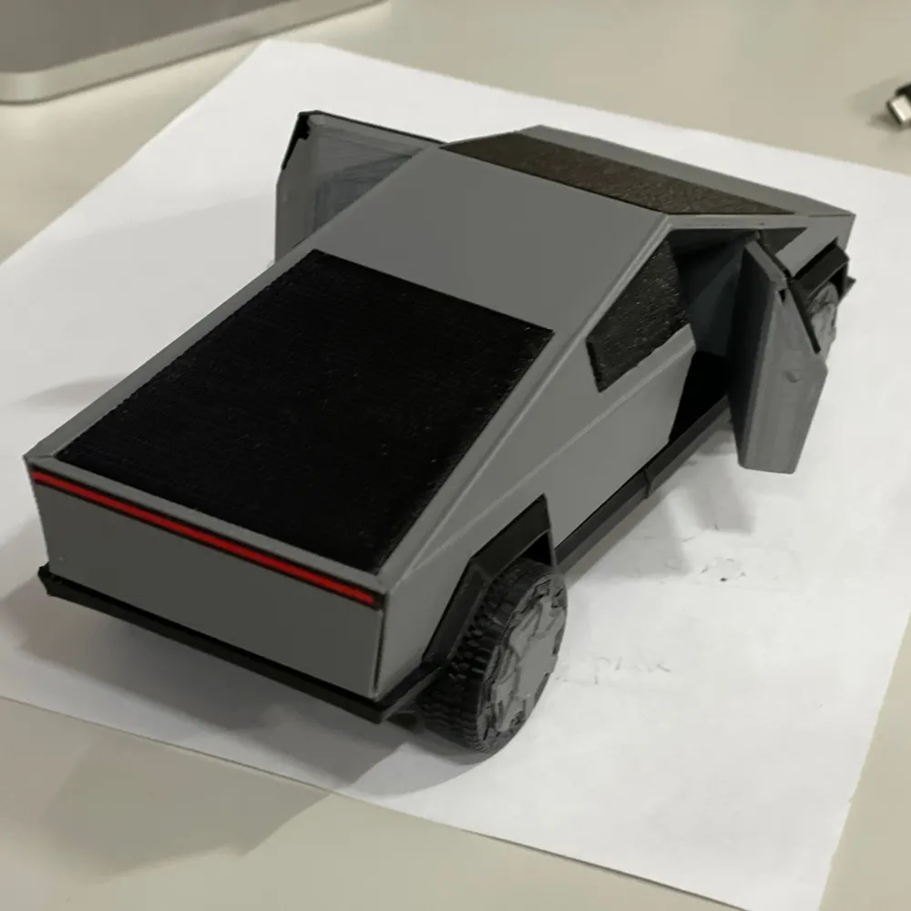 Tesla Cybertruck - Free 3D Print Model - MakerWorld