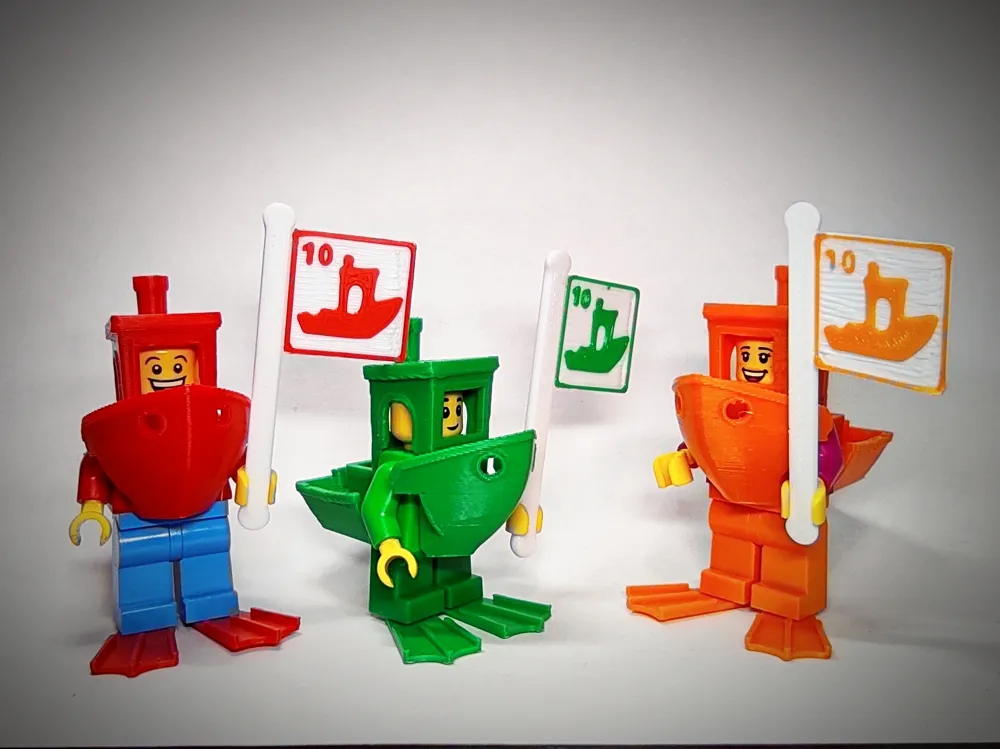 Benchy Minifigure Suit by Tim_Bricker MakerWorld: Download Free 3D Models