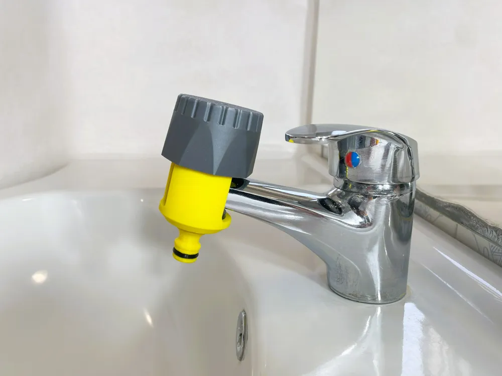 Universal Indoor Faucet Adapter for Garden Hose - Free 3D Print Model ...