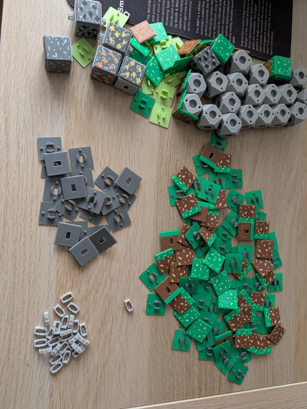 MINECRAFT building blocks without magnets - Free 3D Print Model ...