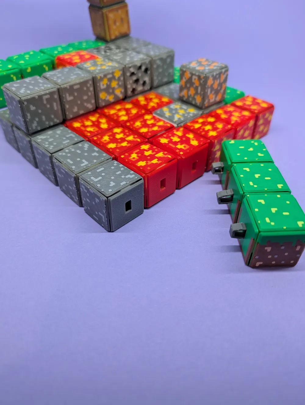 MINECRAFT building blocks without magnets - Free 3D Print Model ...