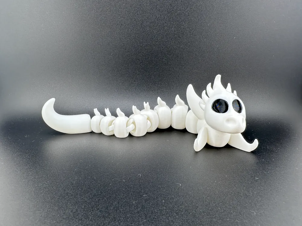 Flexi Ghost Dragon by Wizard Designs MakerWorld: Download Free 3D Models