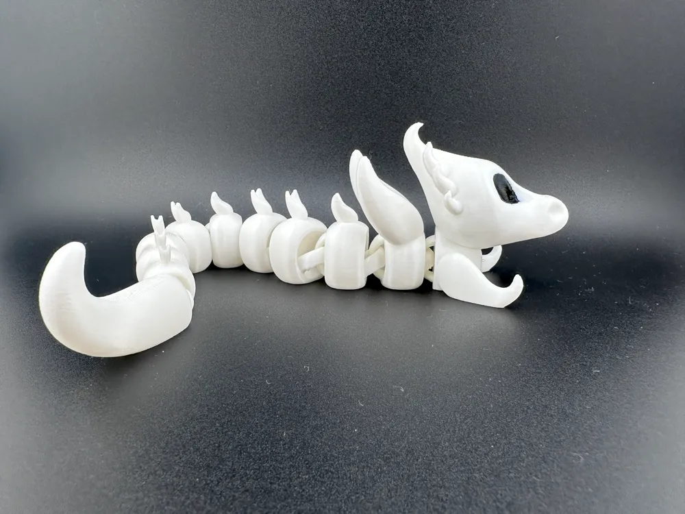 Flexi Ghost Dragon by Wizard Designs MakerWorld: Download Free 3D Models