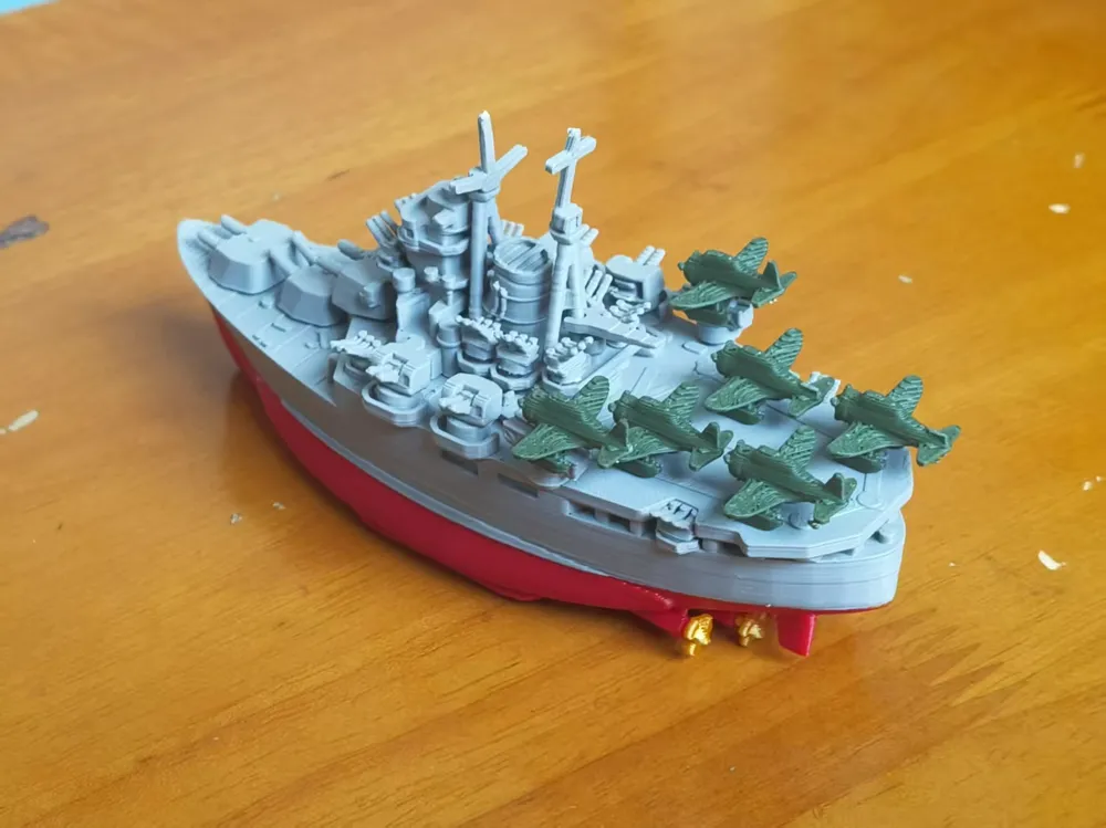 Q Version Warship: Superlative-class Aircraft Carrier - Free 3D Print ...