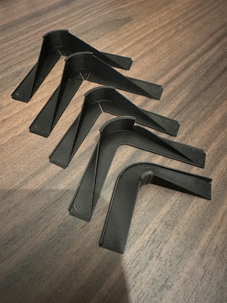 LED strip Corner mounting Guide for TV by AngrPrime - MakerWorld