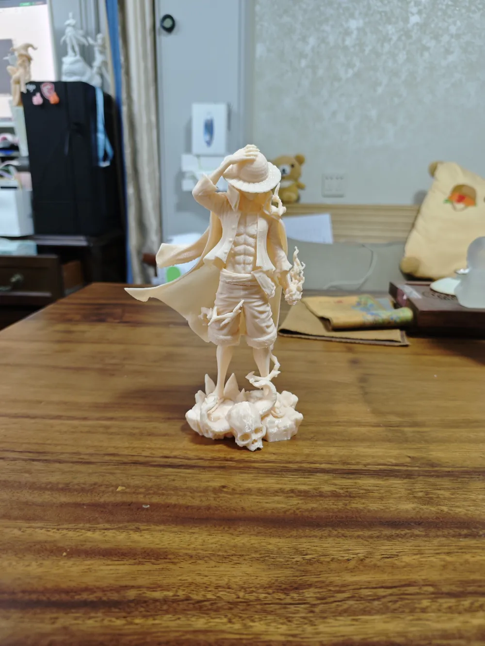 One Piece Luffy Character Figure Anime Multipart Easy Assembly Glue ...