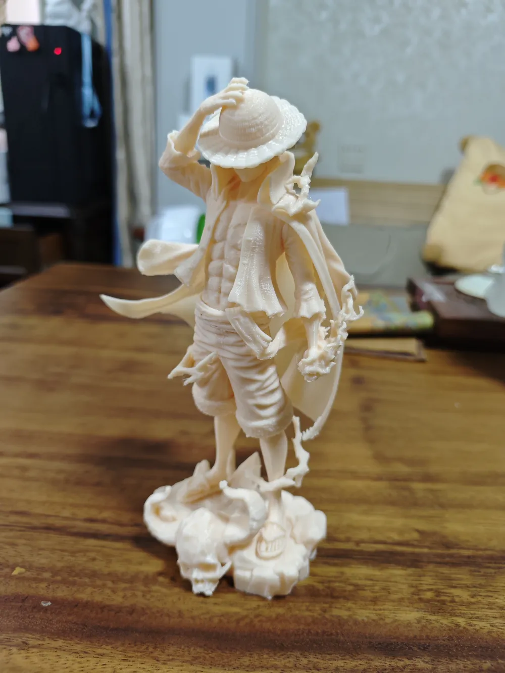 One Piece Luffy Character Figure Anime Multipart Easy Assembly Glue ...