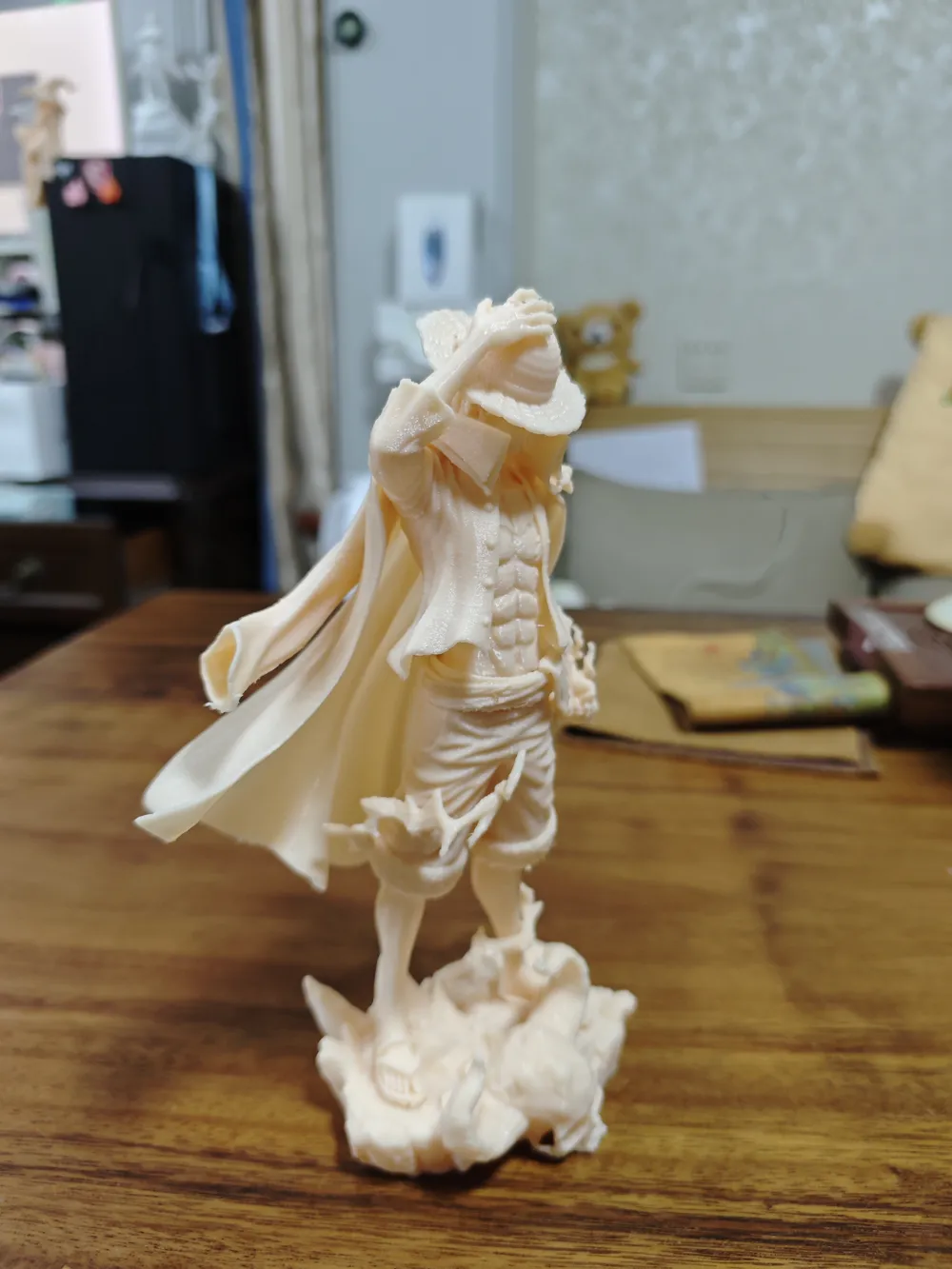 One Piece Luffy Character Figure Anime Multipart Easy Assembly Glue ...