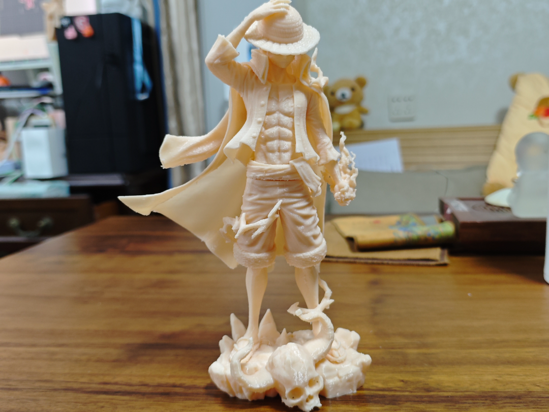 One Piece Luffy Character Figure Anime Multipart Easy Assembly Glue ...