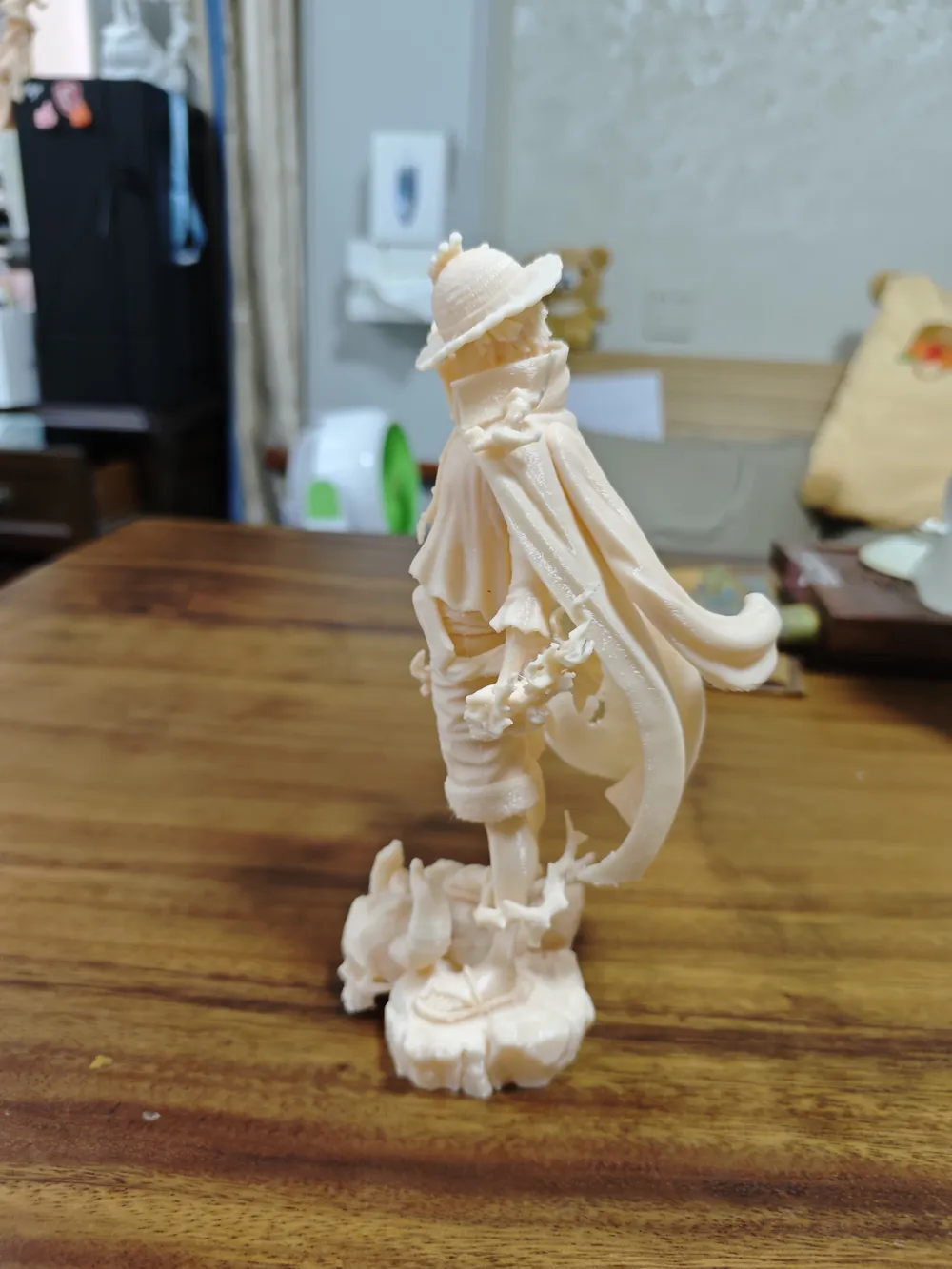 One Piece Luffy Character Figure Anime Multipart Easy Assembly Glue ...