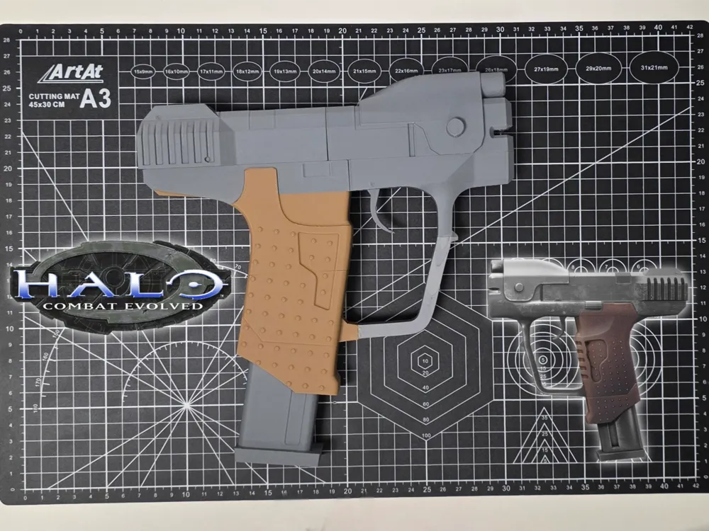 Halo CE M6D Magnum Remixato da Amon_etMors MakerWorld: Scarica Modelli ...
