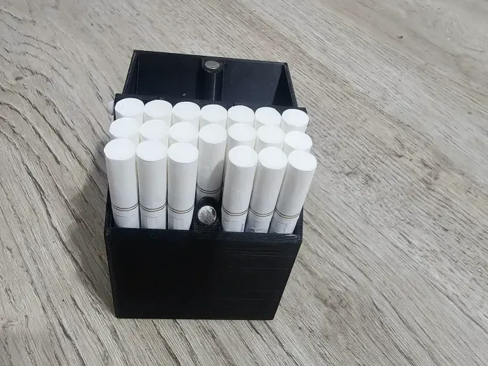 Magnetic Cigarette Box - Free 3D Print Model - MakerWorld