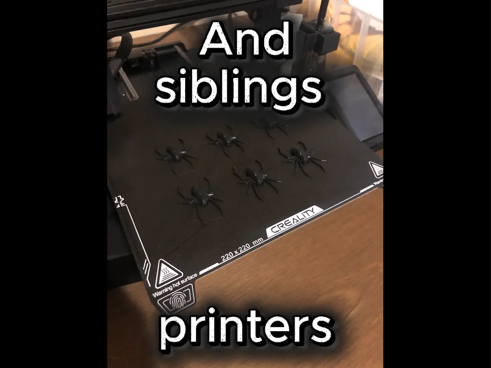 Spider prank - Free 3D Print Model - MakerWorld