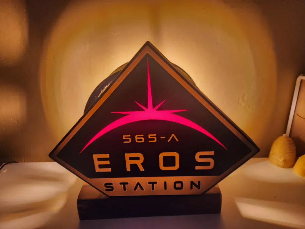 The Expanse Eros Station Lightbox by Awaken O Sleeper MakerWorld ...