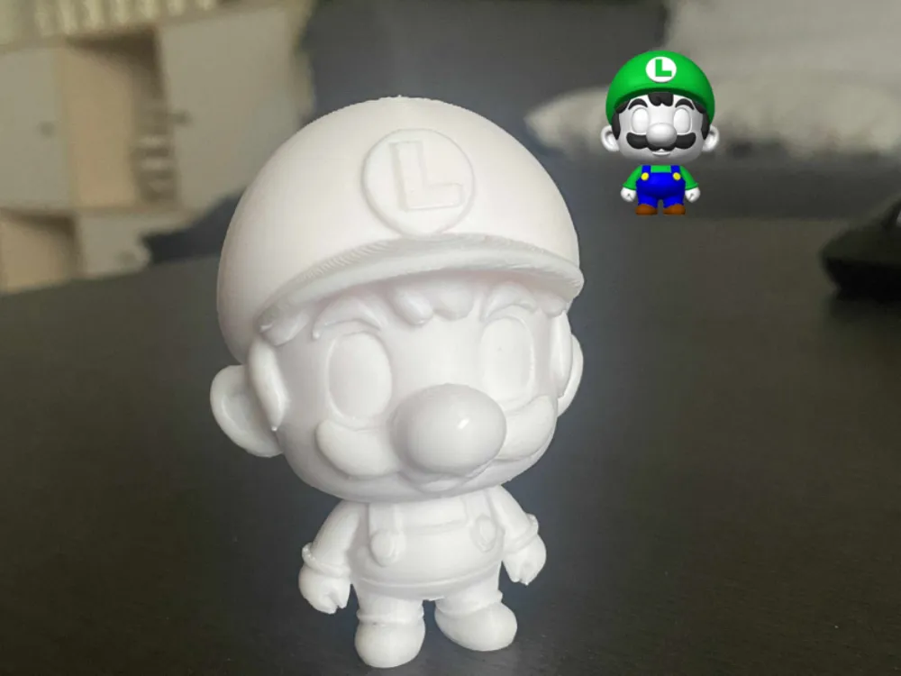 Chibi style Luigi from Mario Bros by Realox89 MakerWorld: Download Free ...