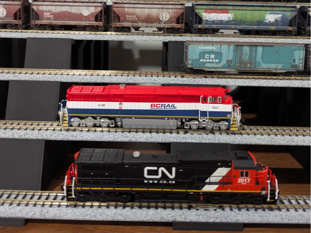 Kato Train Stair V2 by user_2503838160 MakerWorld: Download Free 3D Models